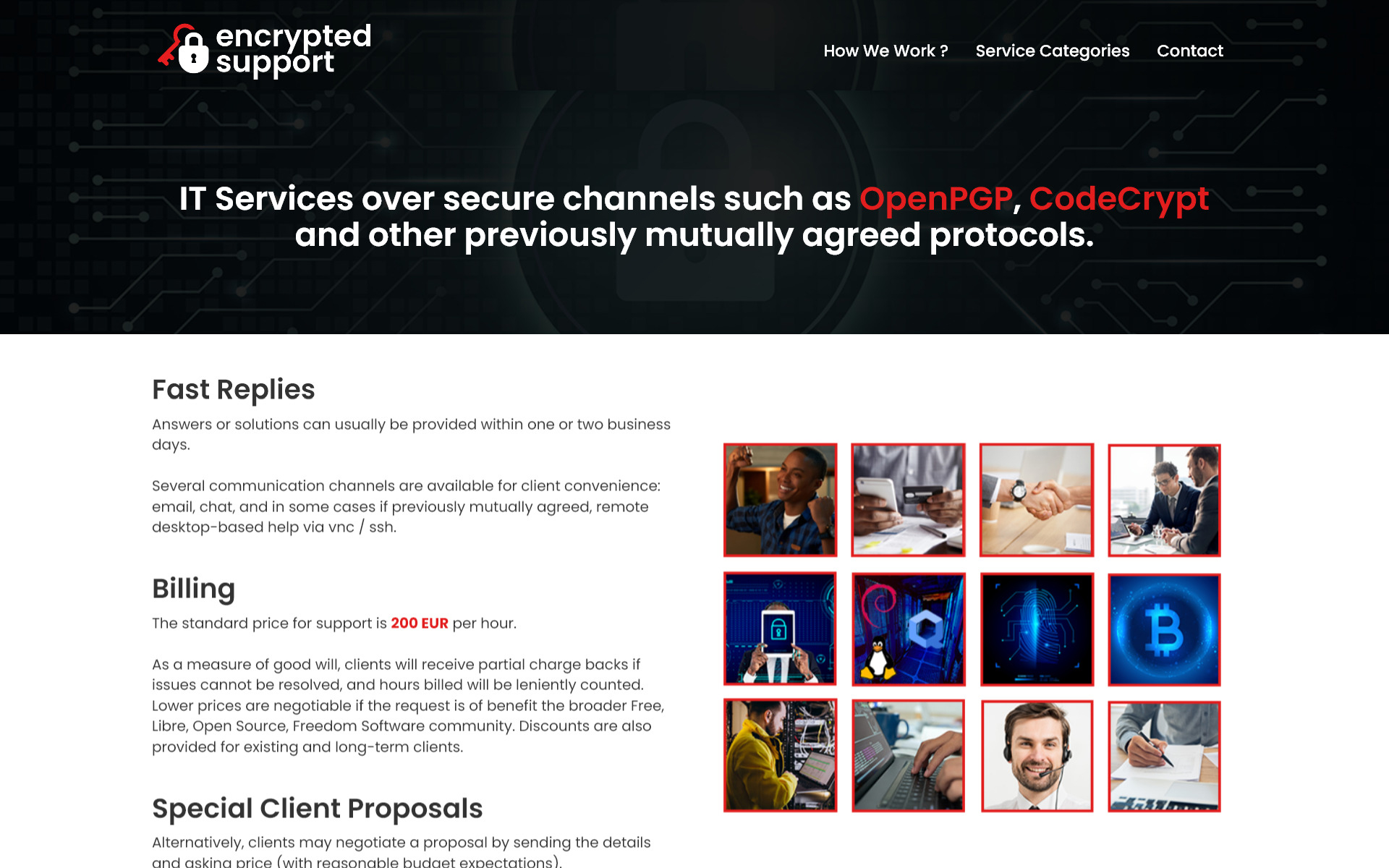Encrypted Support IT Services